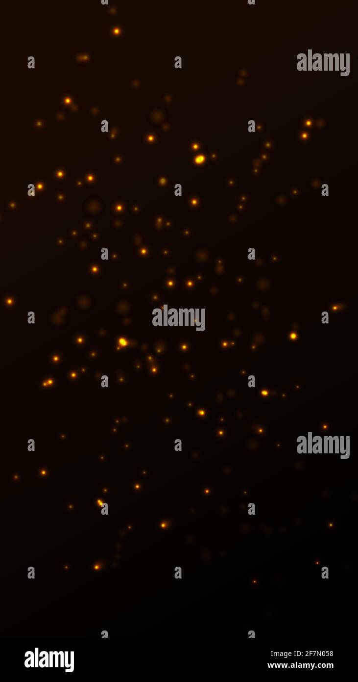 Red Light Spark Particles Stories Background. Beautiful abstract ...