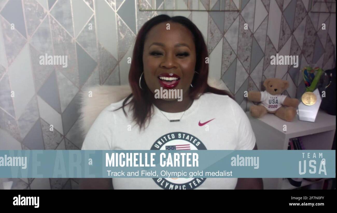 Michelle Carter, Track and Field, Three-time Olympian (2008, 2012, 2016 ...