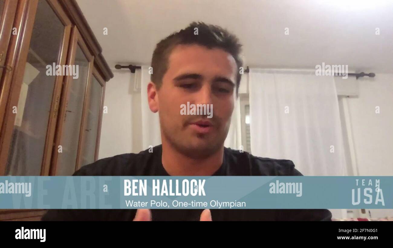 Ben Hallock, Water Polo, One-time Olympian, Stanford University seen in ...
