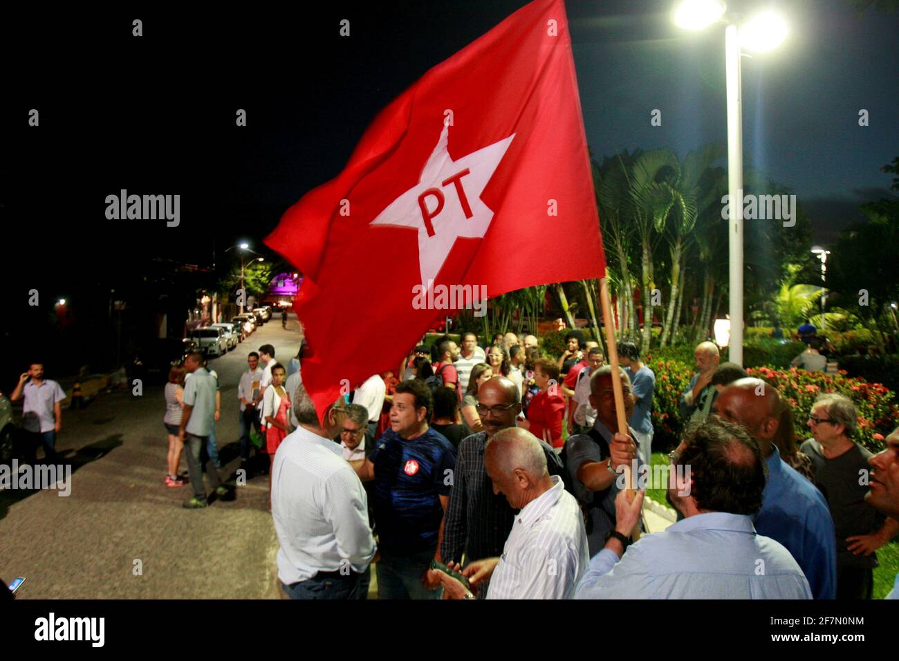 Pt workers party flag hi-res stock photography and images - Alamy