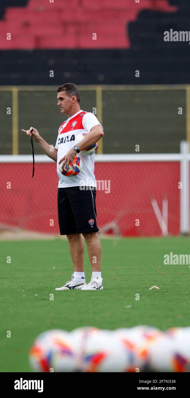 salvador, bahia, brazil - january 5, 2016: Vagner Mancini, coach of ...
