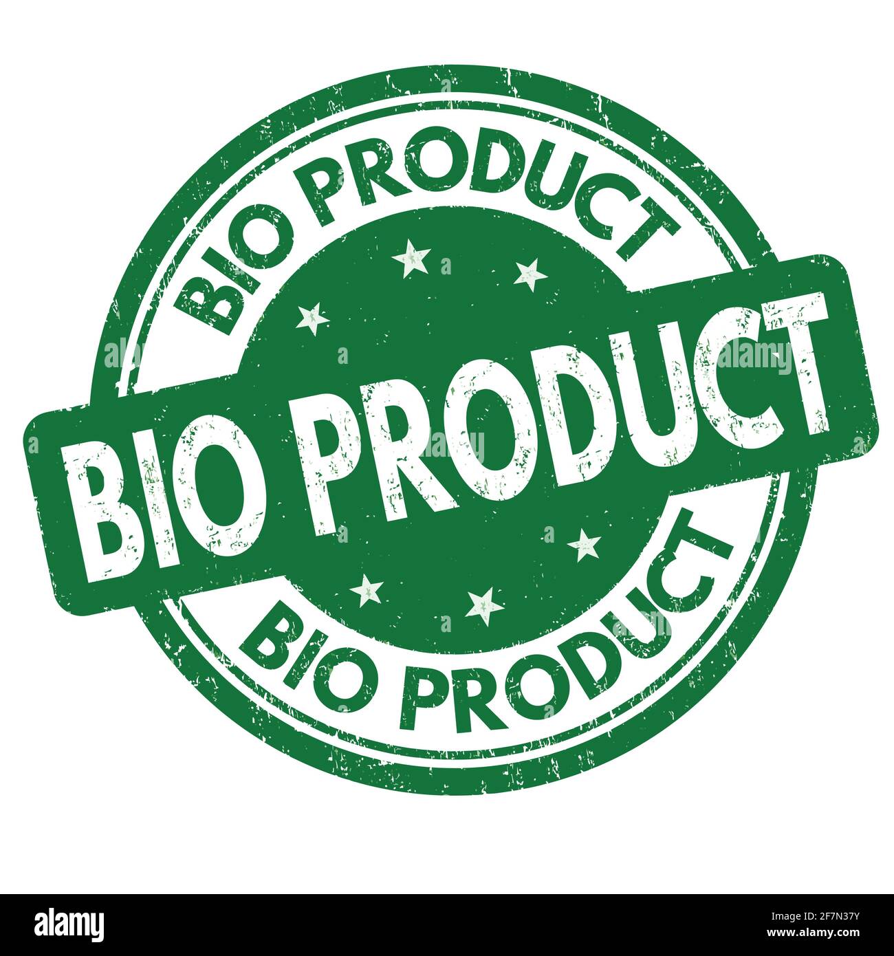 Bio product grunge rubber stamp on white background, vector ...