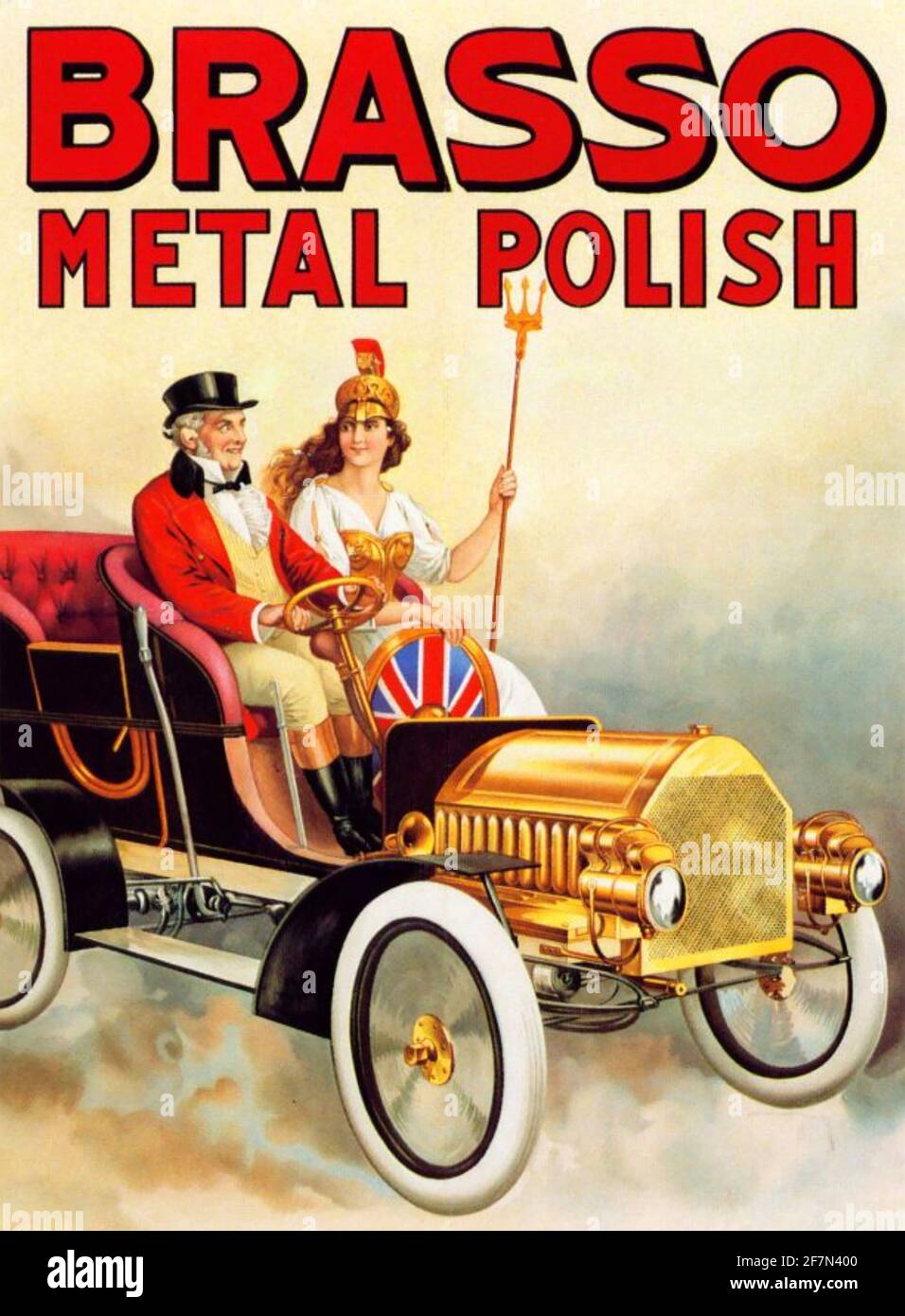 Vintage brasso metal polish advert hi-res stock photography and images ...