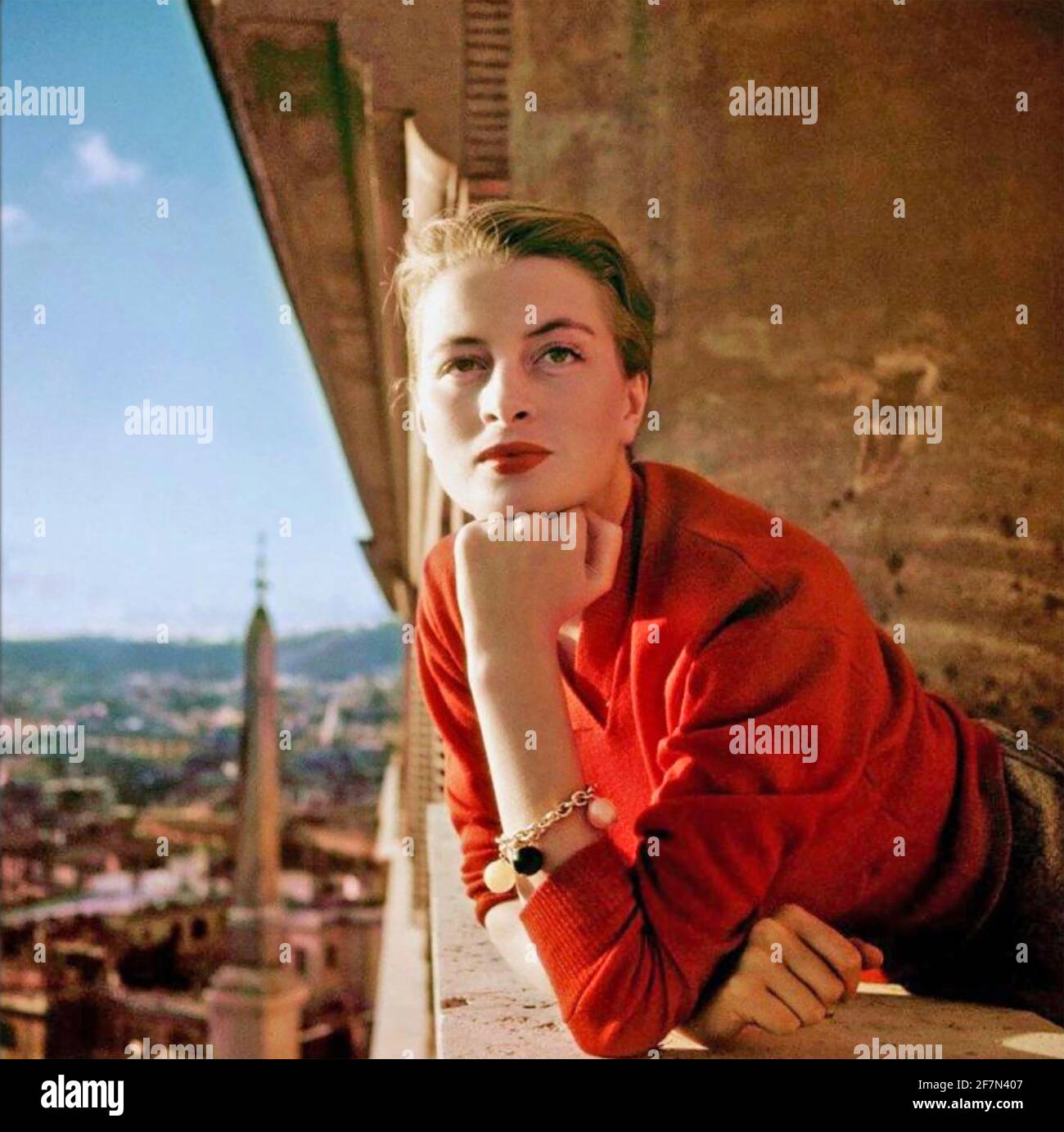 CAPUCINE (1928-1990) French fashion model and film actress about 1962 ...