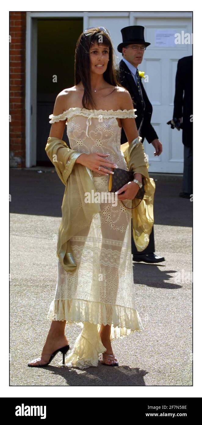 ascot.....charlie McEntee atracting attention..pic David Sandison 18/6 ...