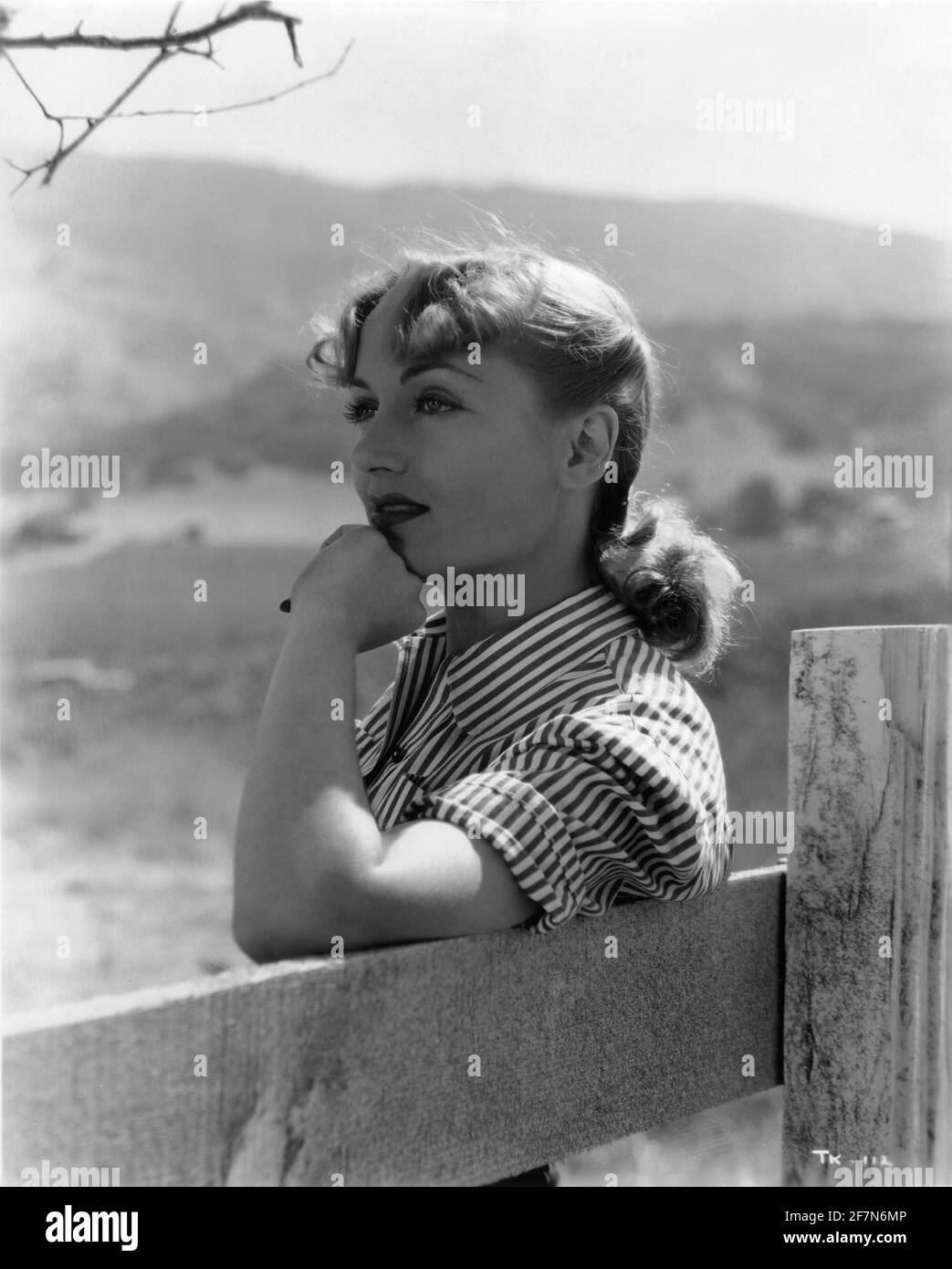 CAROLE LOMBARD candid publicity portrait by FRED HENDRICKSON for THEY ...