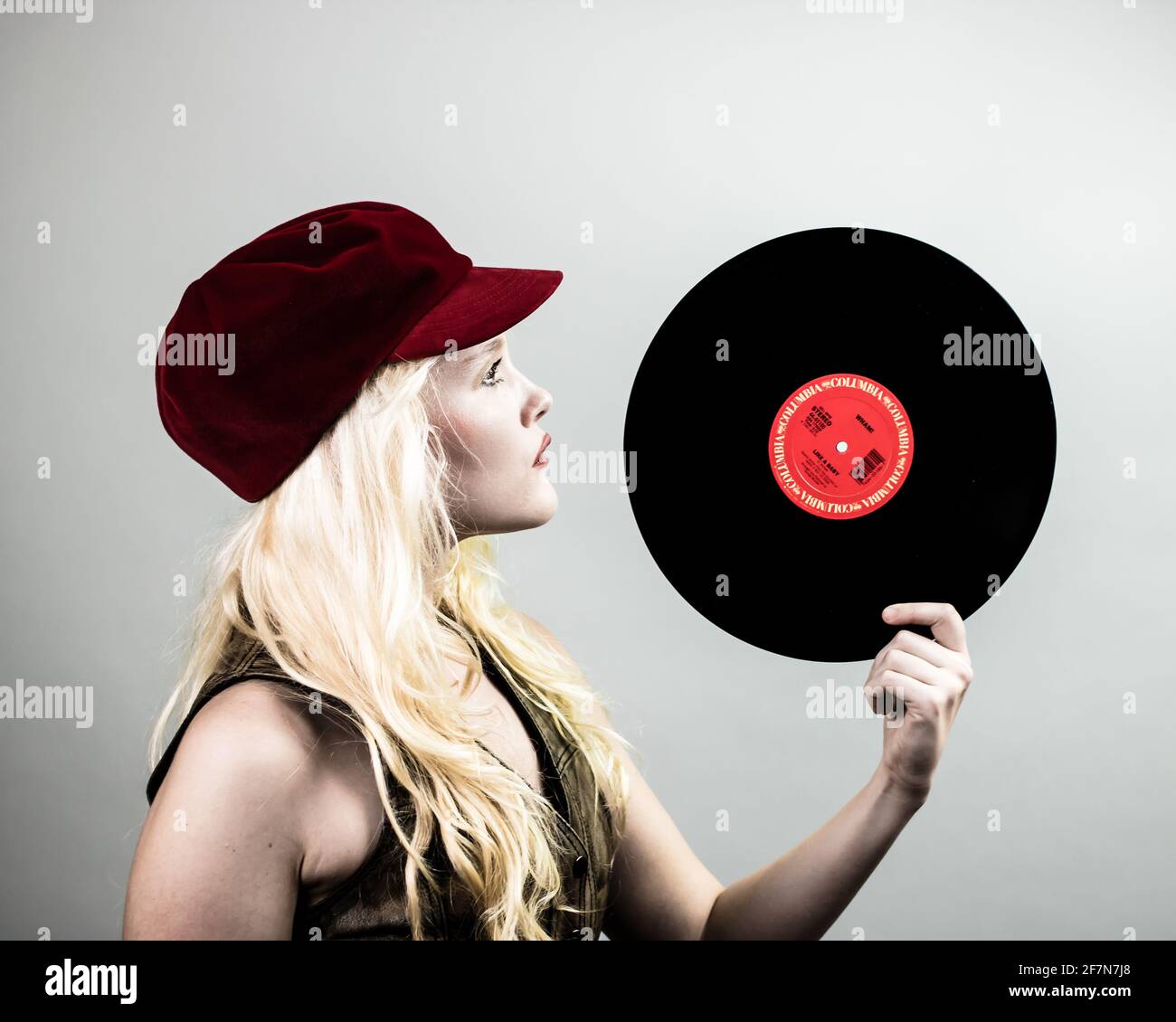 Grey record player hi-res stock photography and images - Alamy