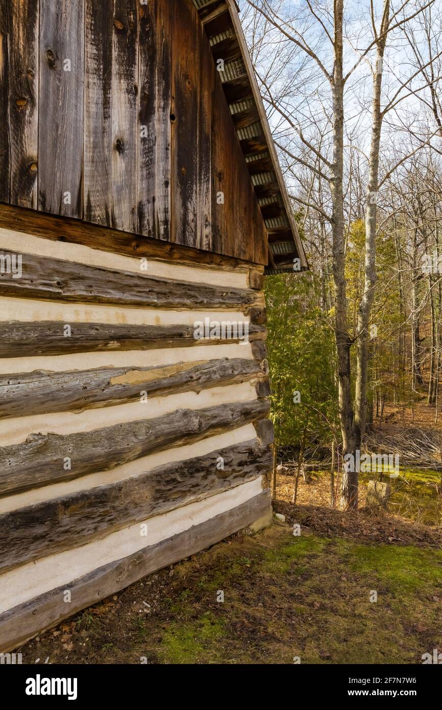 Log chicken coop hi-res stock photography and images - Alamy