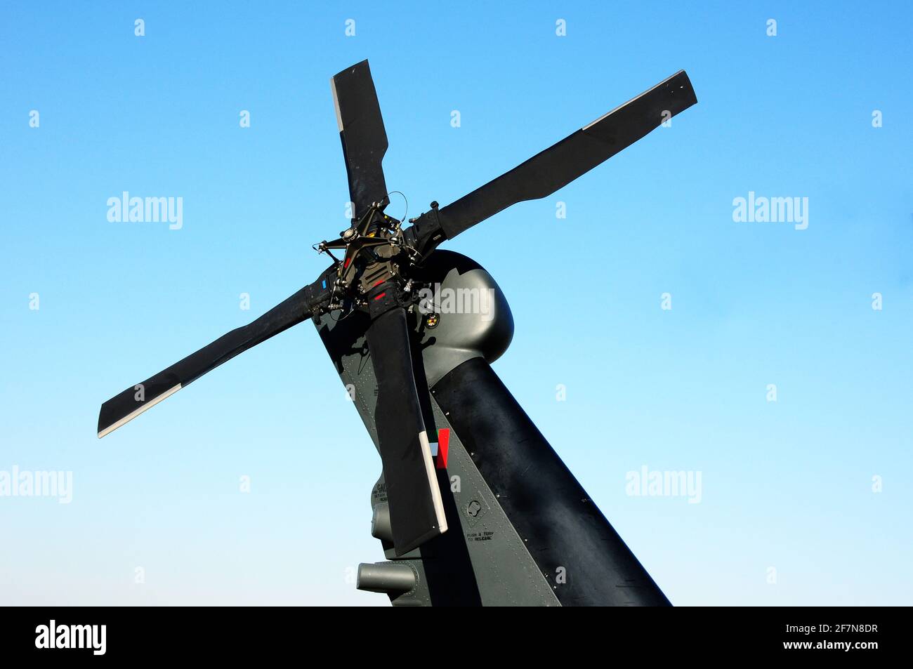 helicopter tail rotor Stock Photo - Alamy