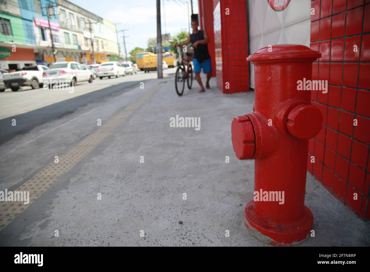 salvador, bahia / brazil - secember 2, 2019: Fire hydrant for use by ...