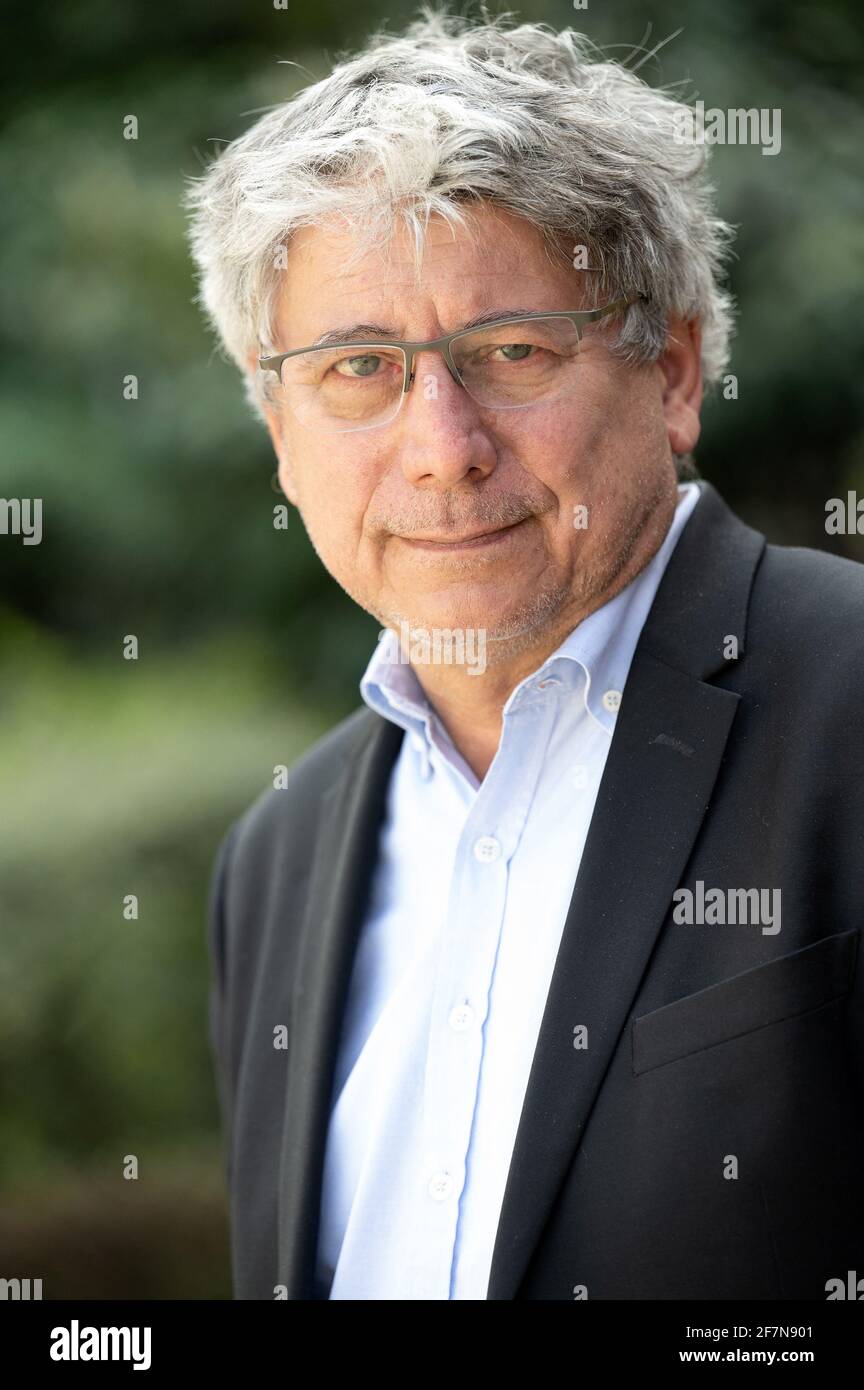 Deputy of the group La France Insoumise, Eric Coquerel poses in the ...