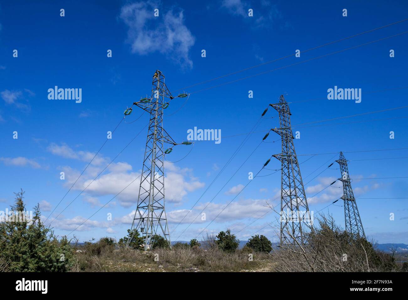 Pylone Electrique High Resolution Stock Photography and Images - Alamy
