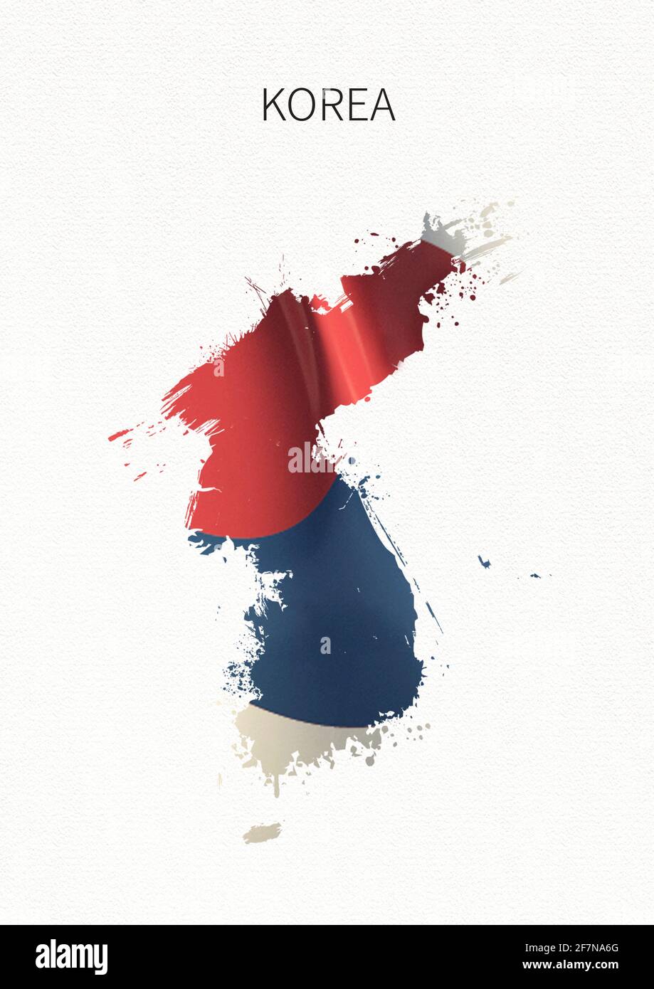 Korean maps hi-res stock photography and images - Alamy