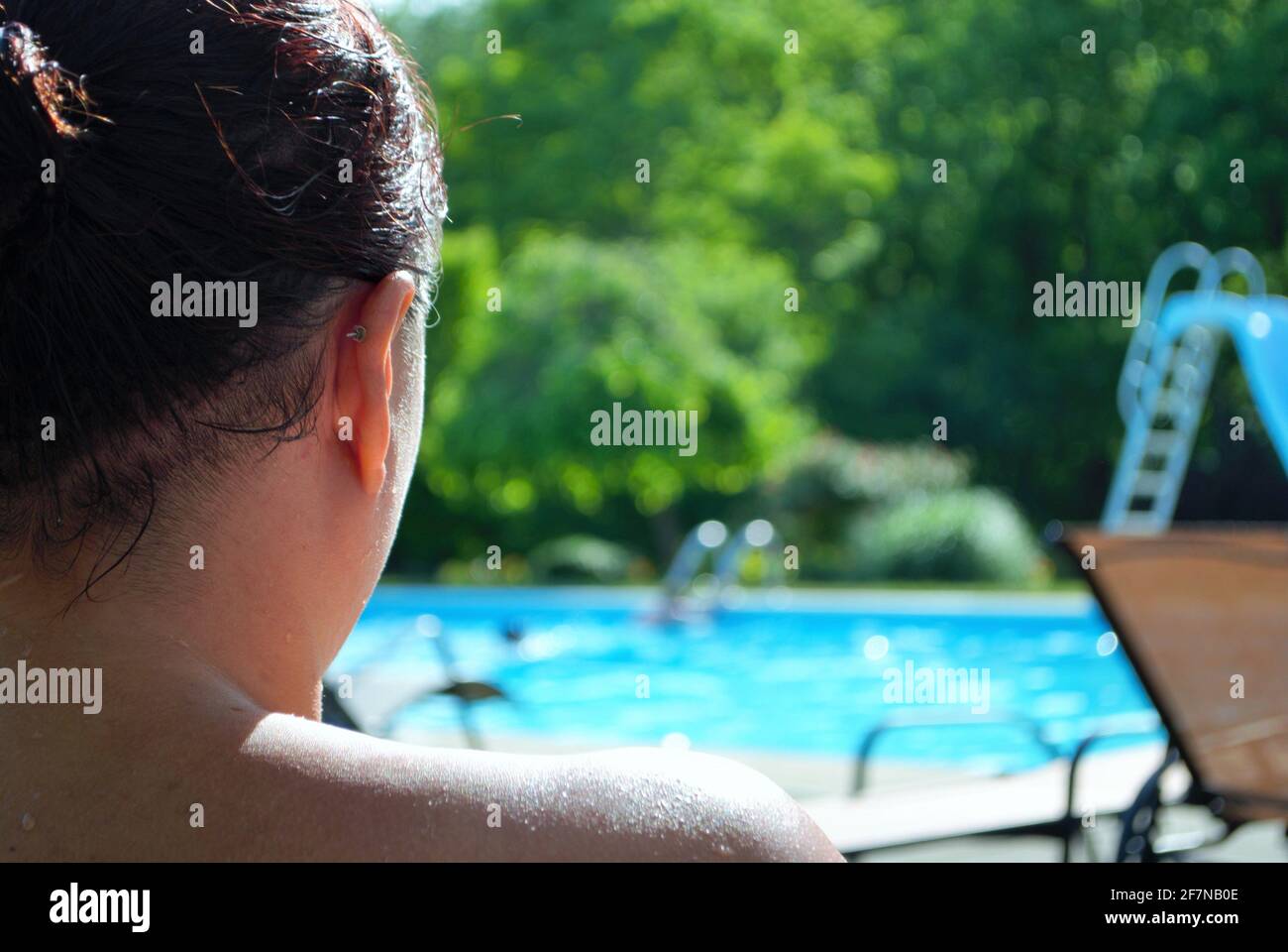 Woman Watching Over Children High Resolution Stock Photography and ...