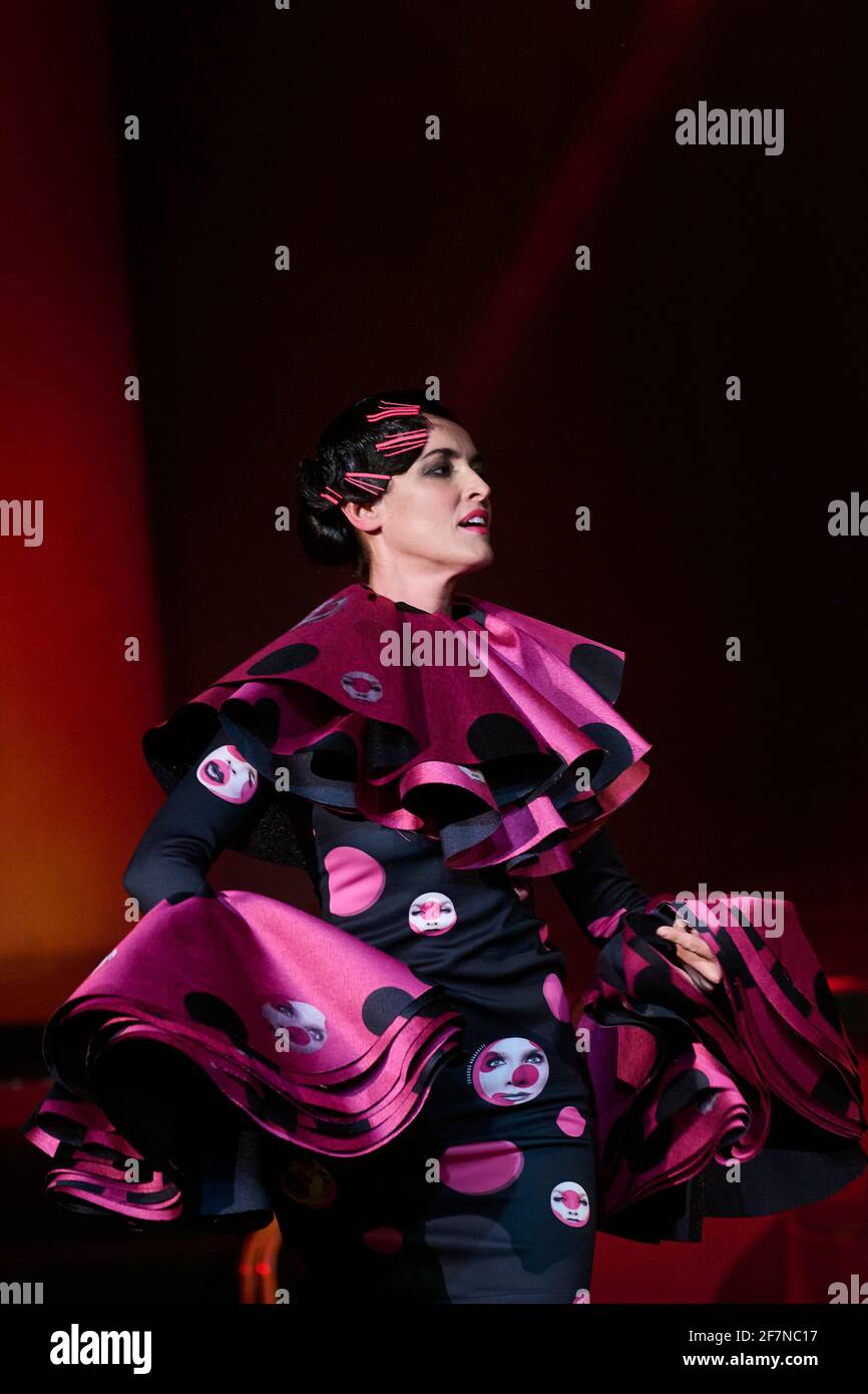 April 8, 2021, Madrid, Madrid, Spain: Blanca Romero during 'Teatro ...