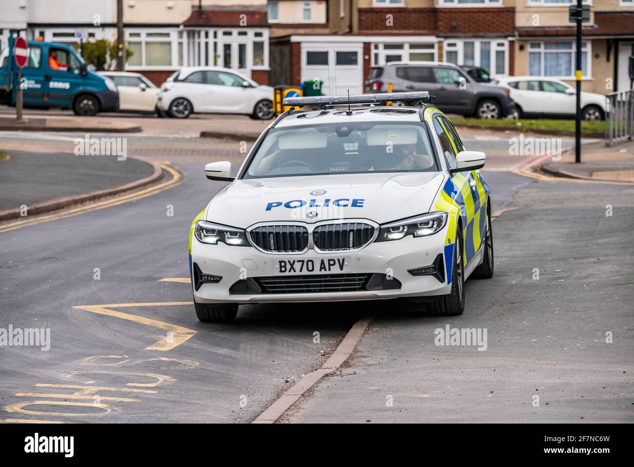 British bmw police car hi-res stock photography and images - Alamy
