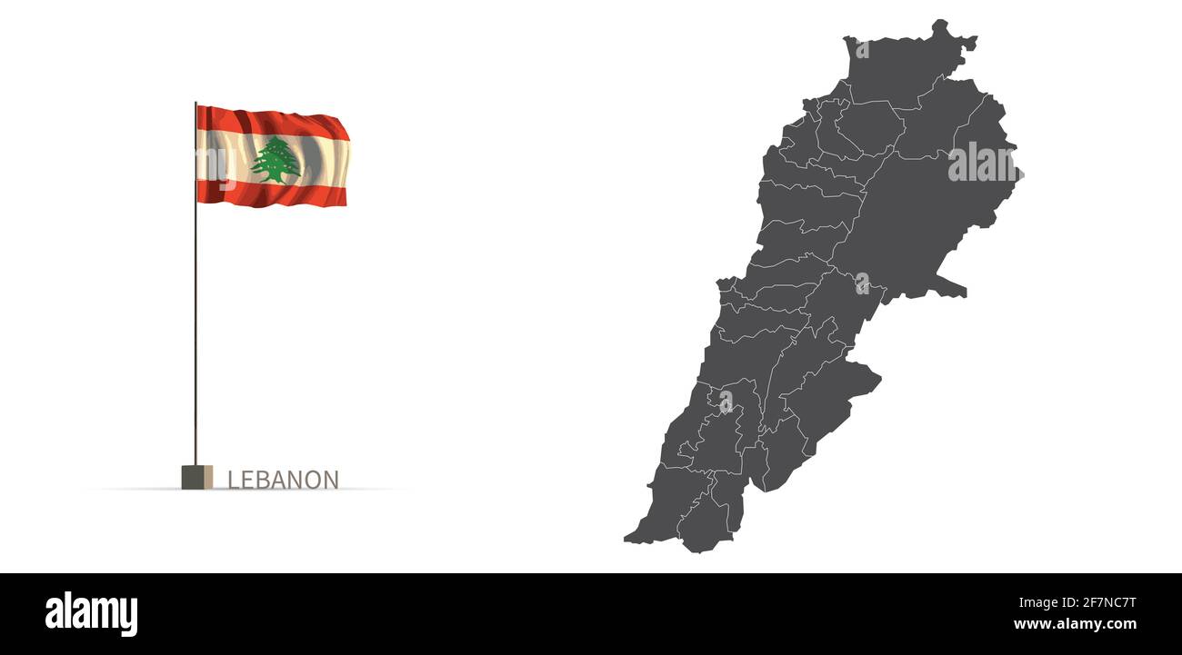 Lebanon maps hi-res stock photography and images - Alamy