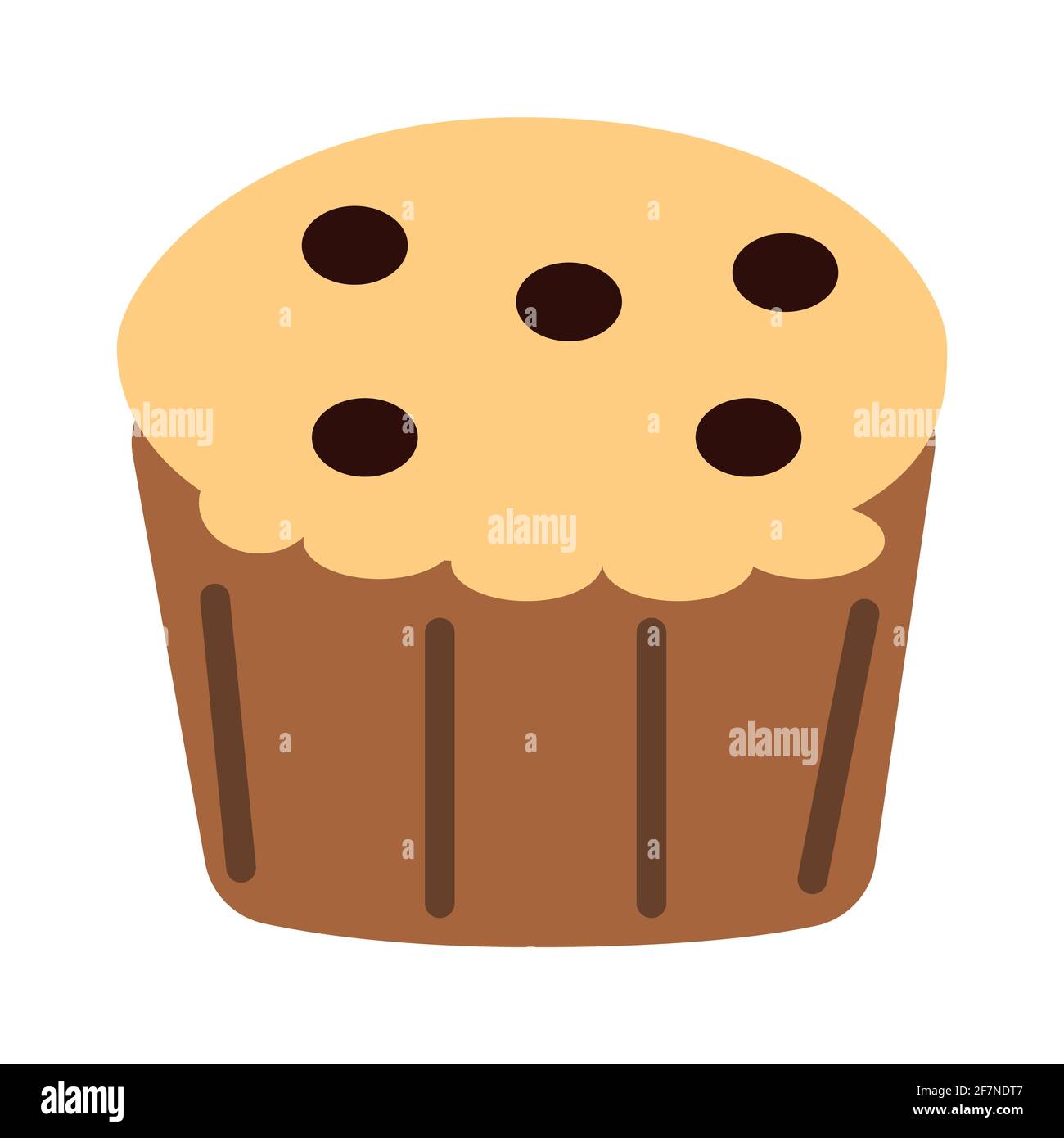 muffin icon on white background. muffin logo. muffin chocolate sign ...