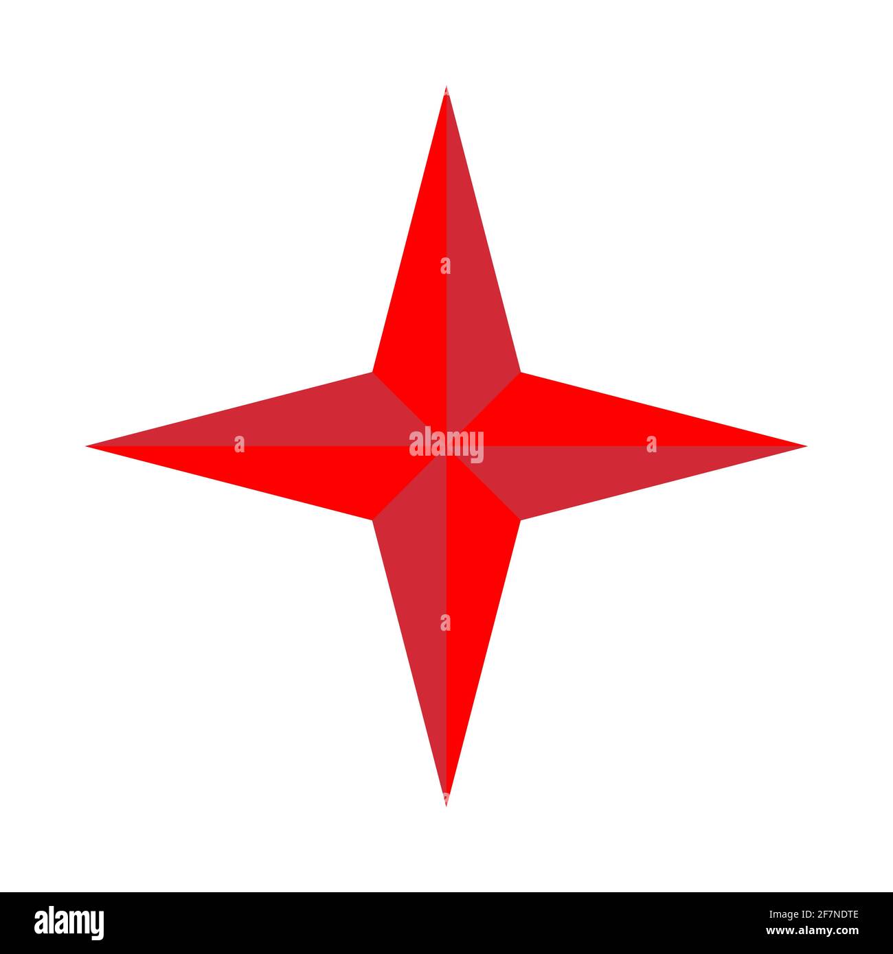 glossy star icon on white background. flat style. red colors star icon ...