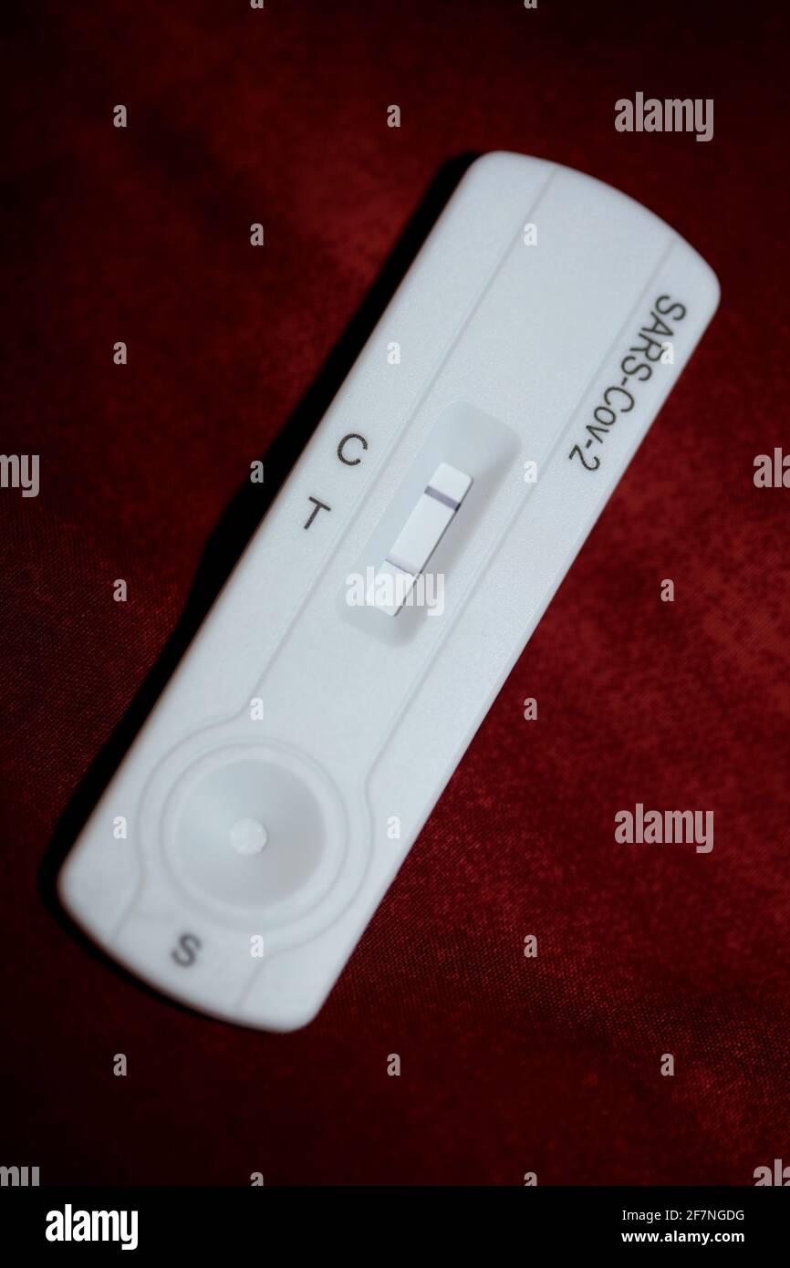 Corona virus positive test close up background modern medical covid-19 ...