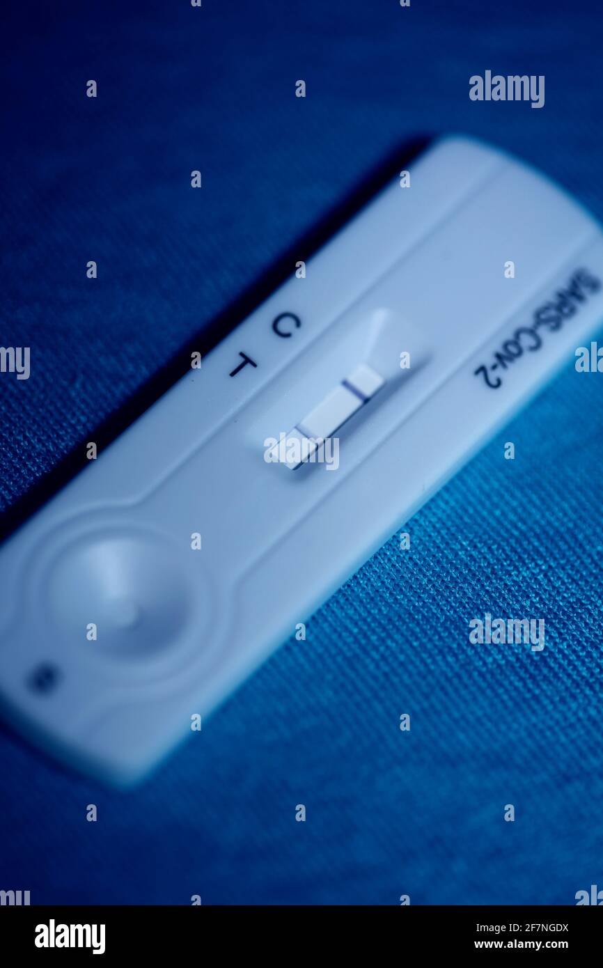 Corona virus positive test close up background modern medical covid-19 ...