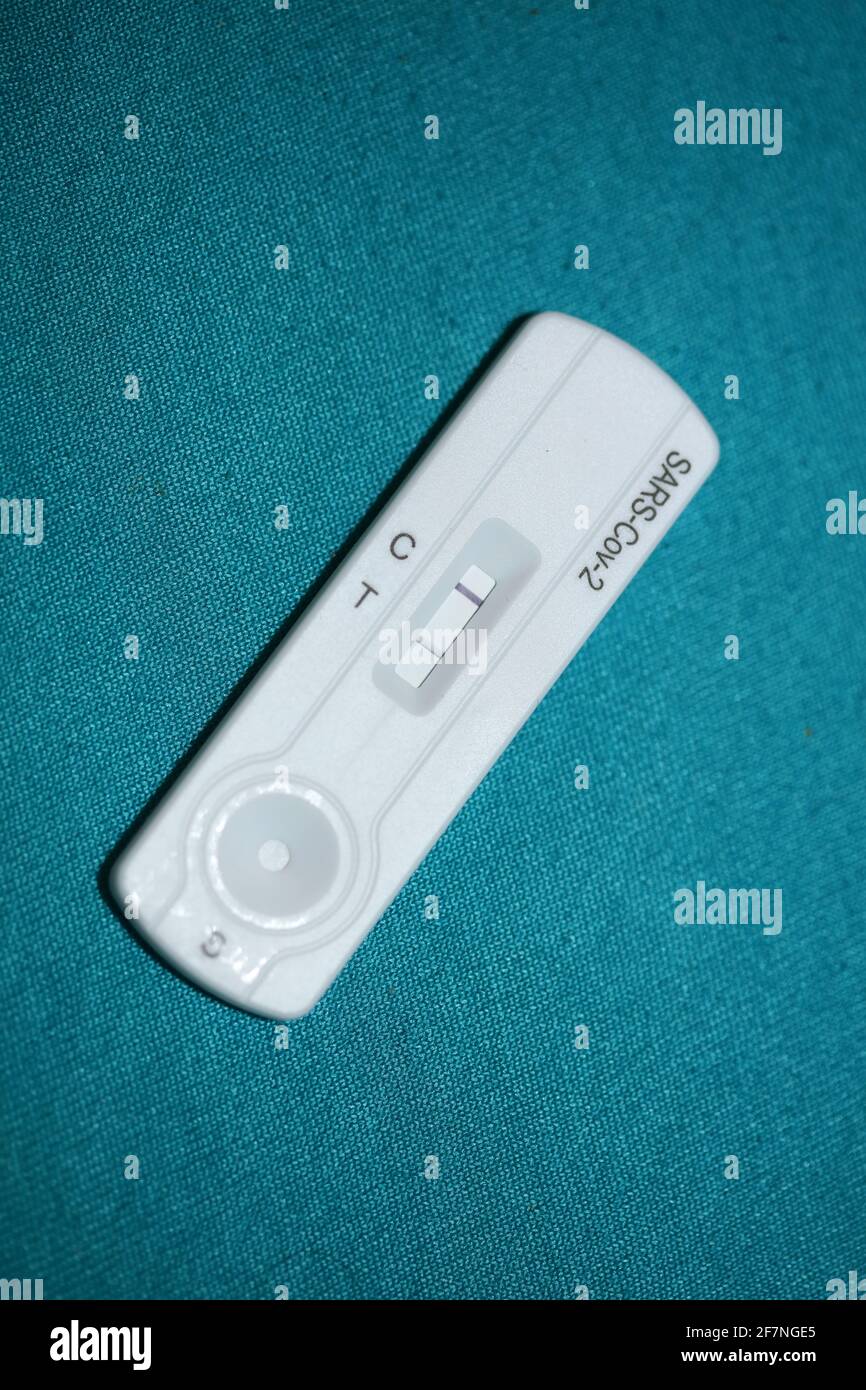 Corona virus positive test close up background modern medical covid-19 ...