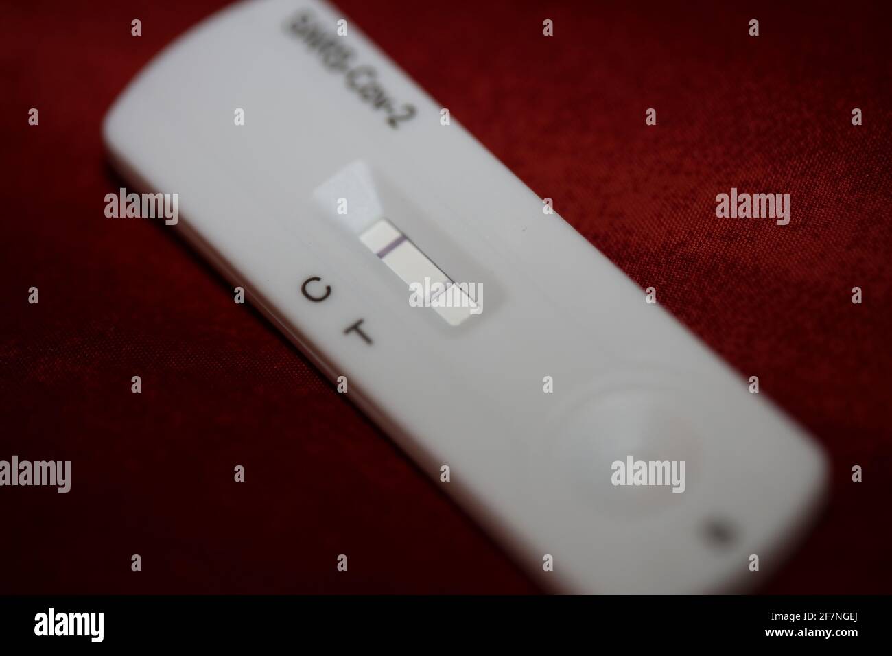 Corona virus positive test close up background modern medical covid-19 ...