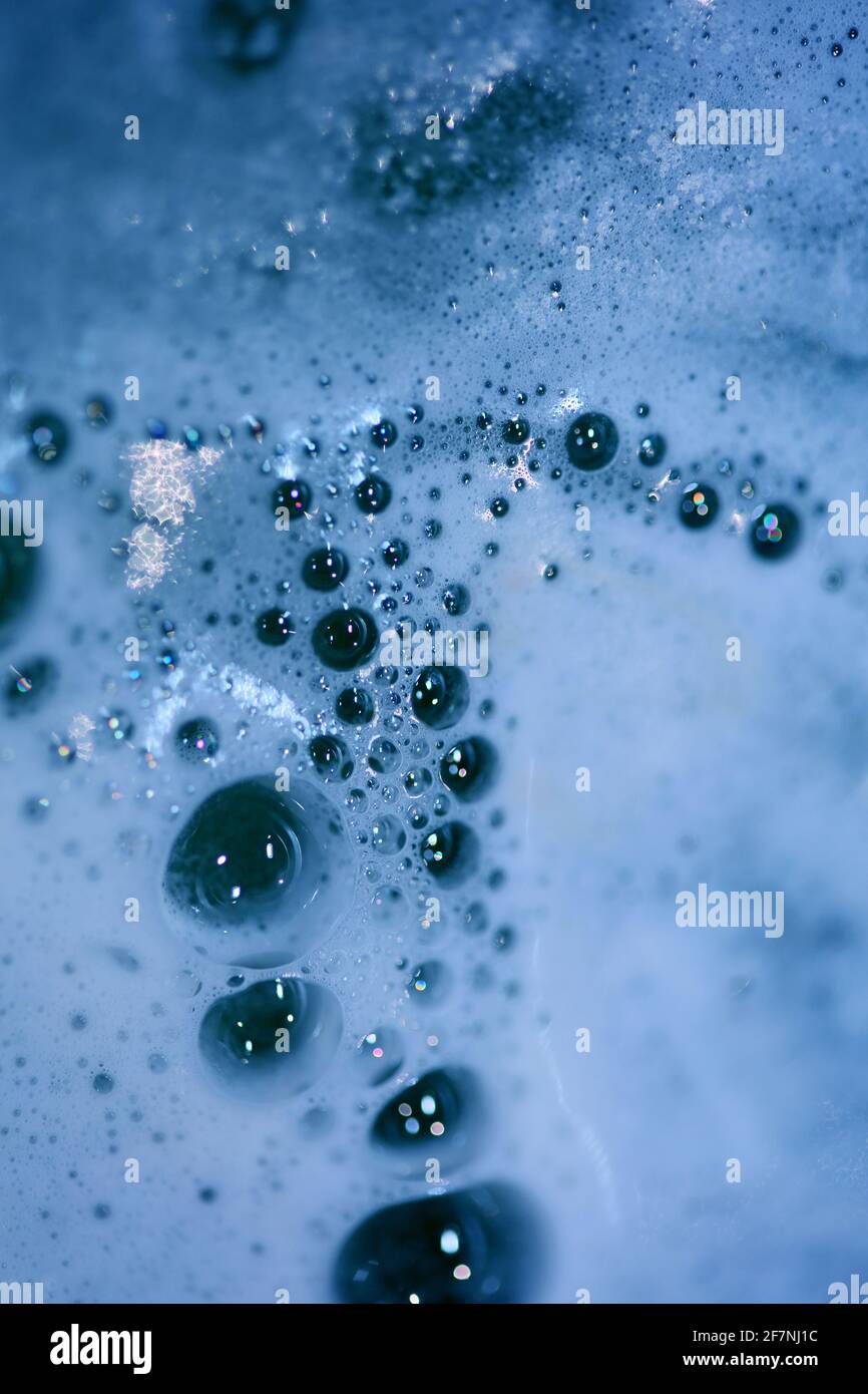 Foam colorful bubbles close up background modern high quality big size ...