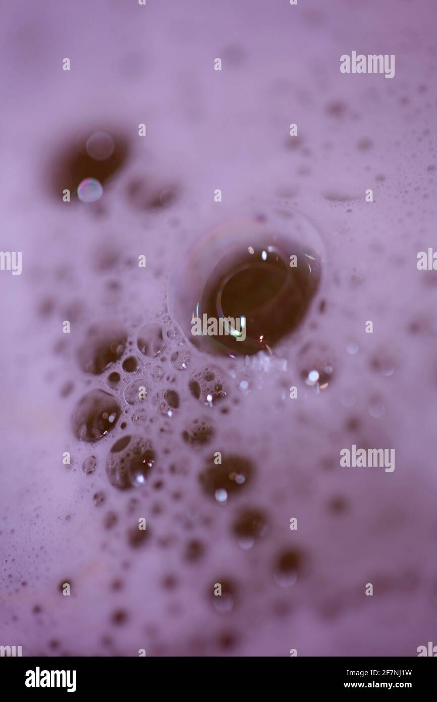 Foam colorful bubbles close up background modern high quality big size ...