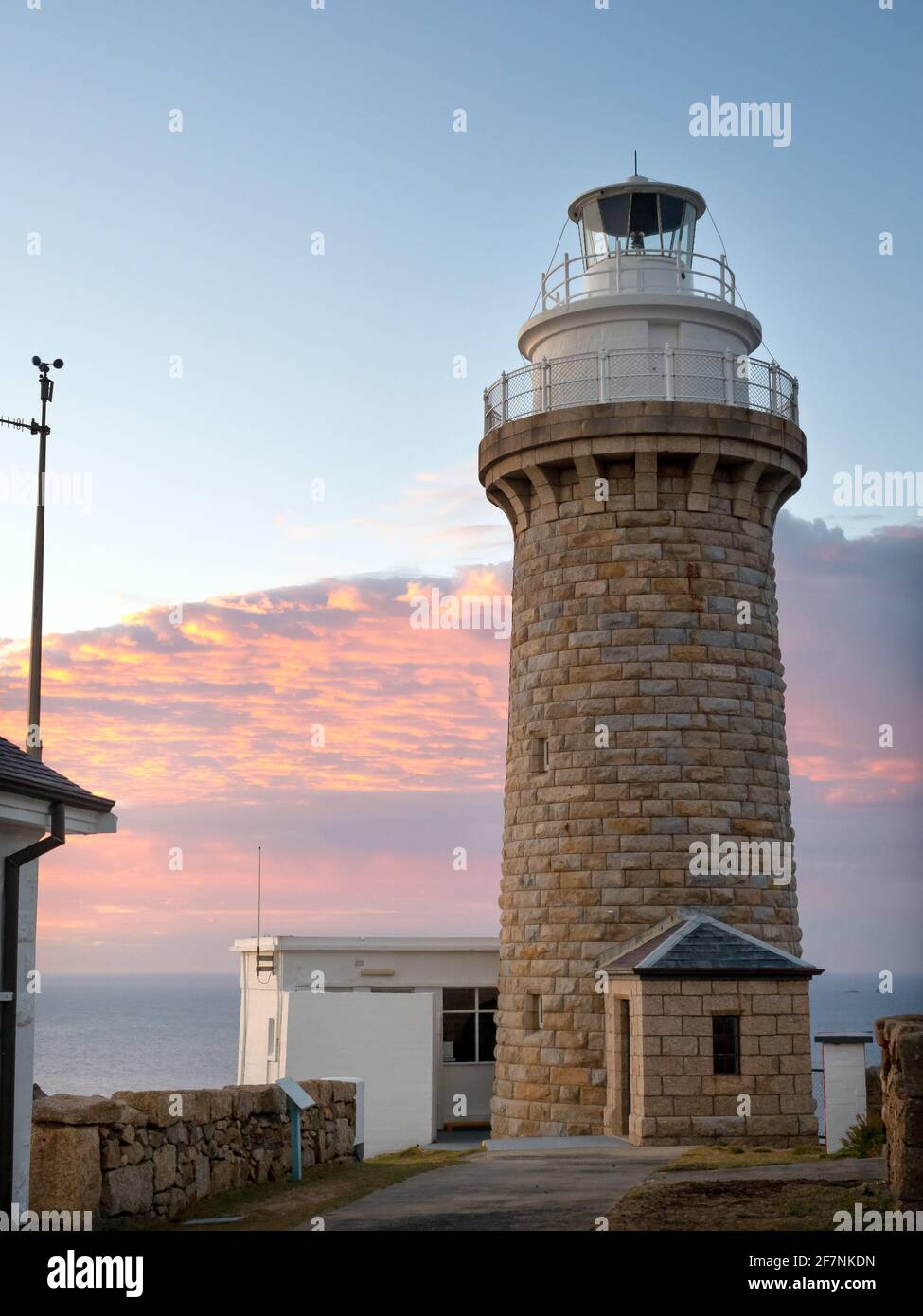 The Lighthouse at Wilsons Promontory Lightstation, Australia Stock ...