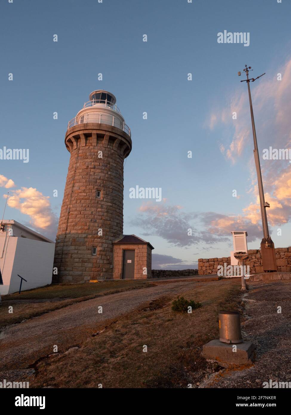 The Lighthouse at Wilsons Promontory Lightstation, Australia Stock ...
