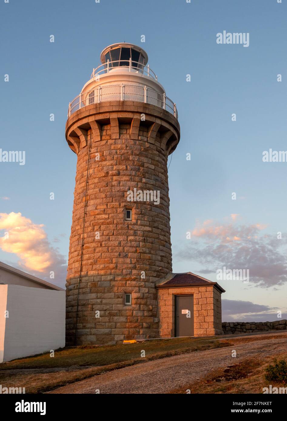 The Lighthouse at Wilsons Promontory Lightstation, Australia Stock ...