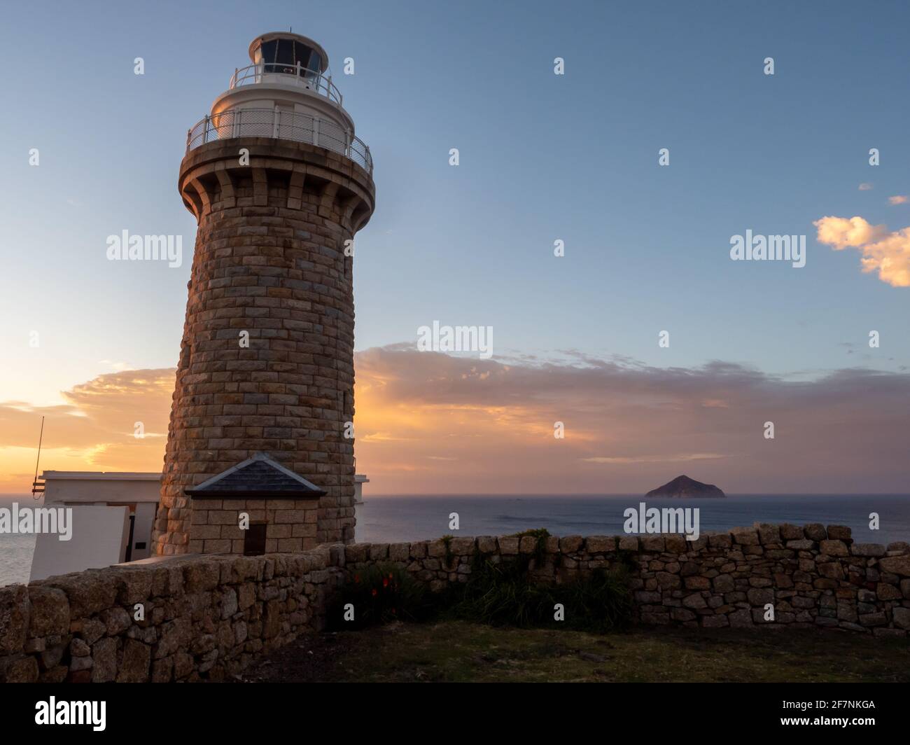The Lighthouse at Wilsons Promontory Lightstation, Australia Stock ...
