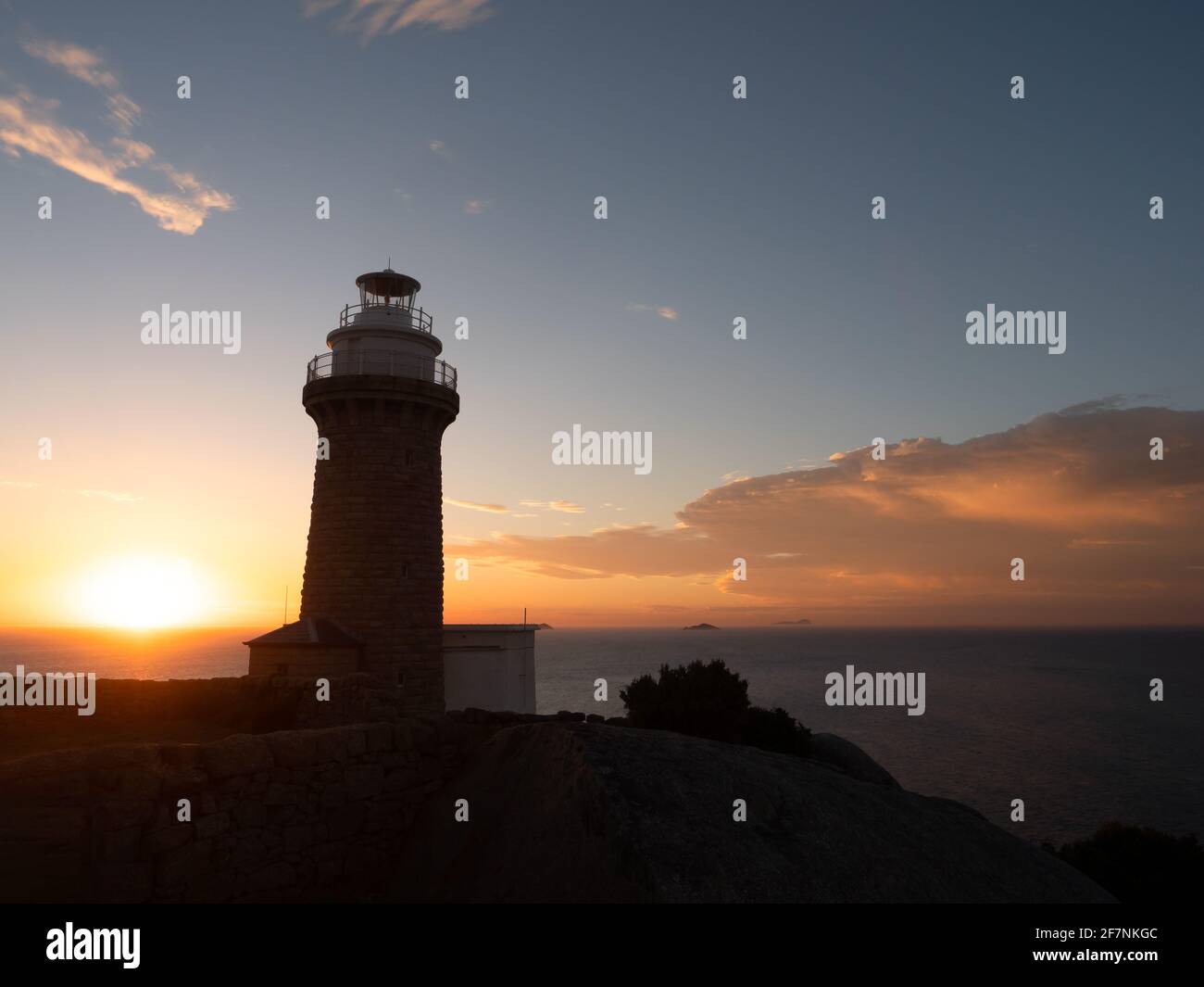 The Lighthouse at Wilsons Promontory Lightstation, Australia Stock ...