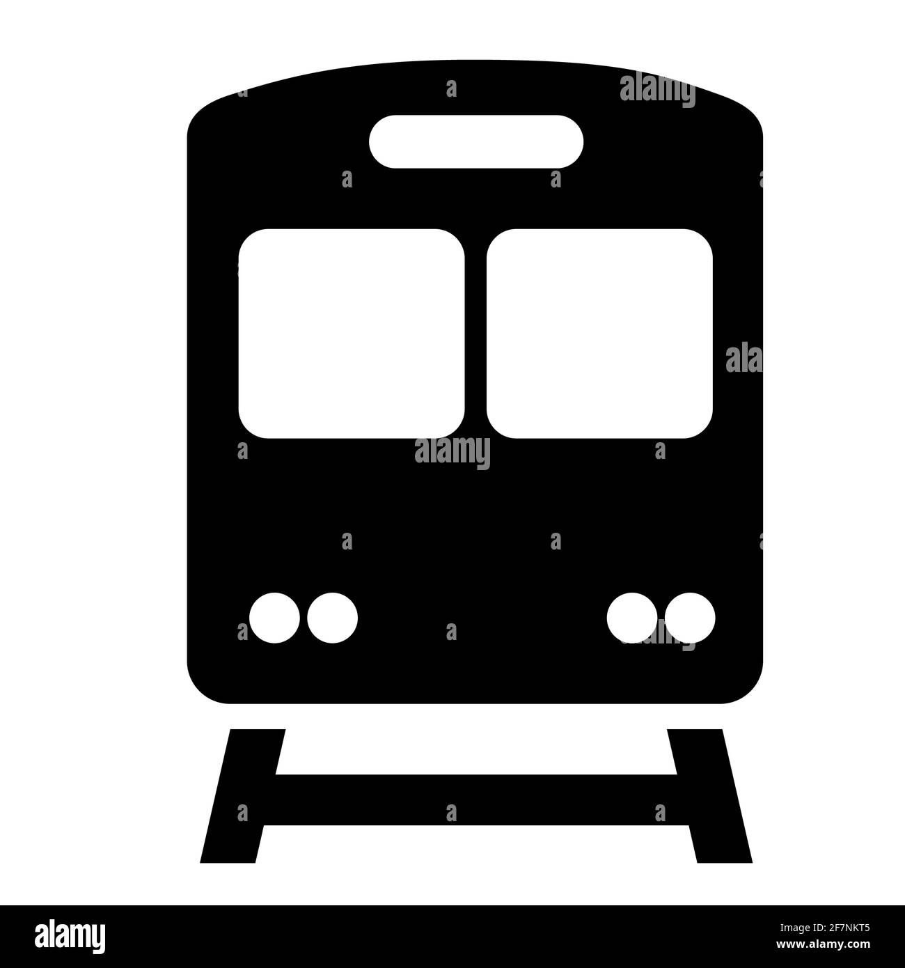 train icon on white background. train logo. flat style Stock Photo - Alamy