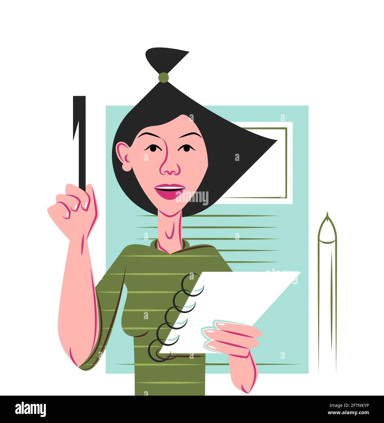 Trainee Teacher School Class Stock Vector Images Alamy
