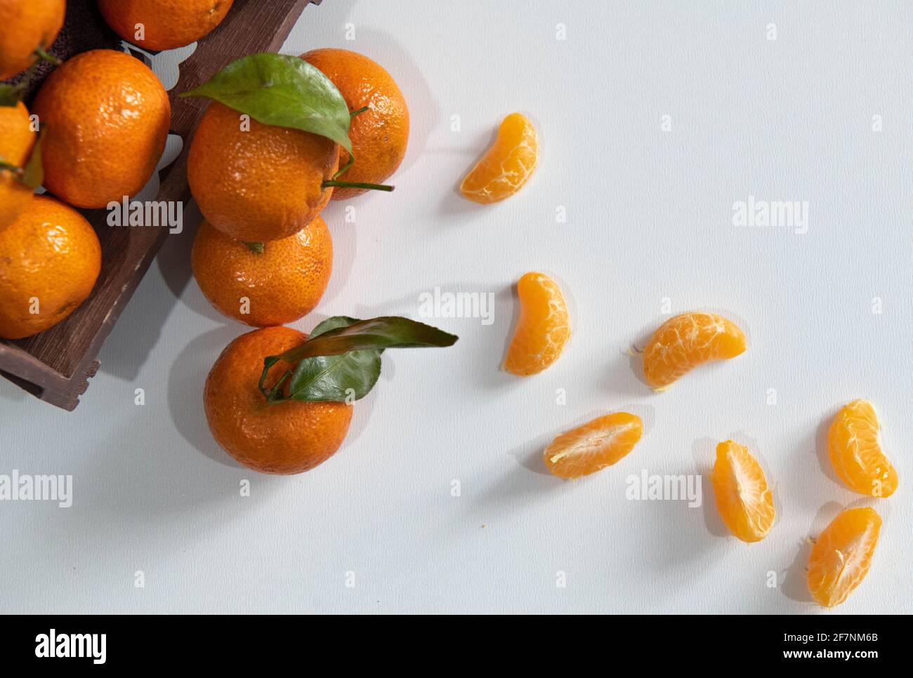 Two mandarin oranges hi-res stock photography and images - Alamy