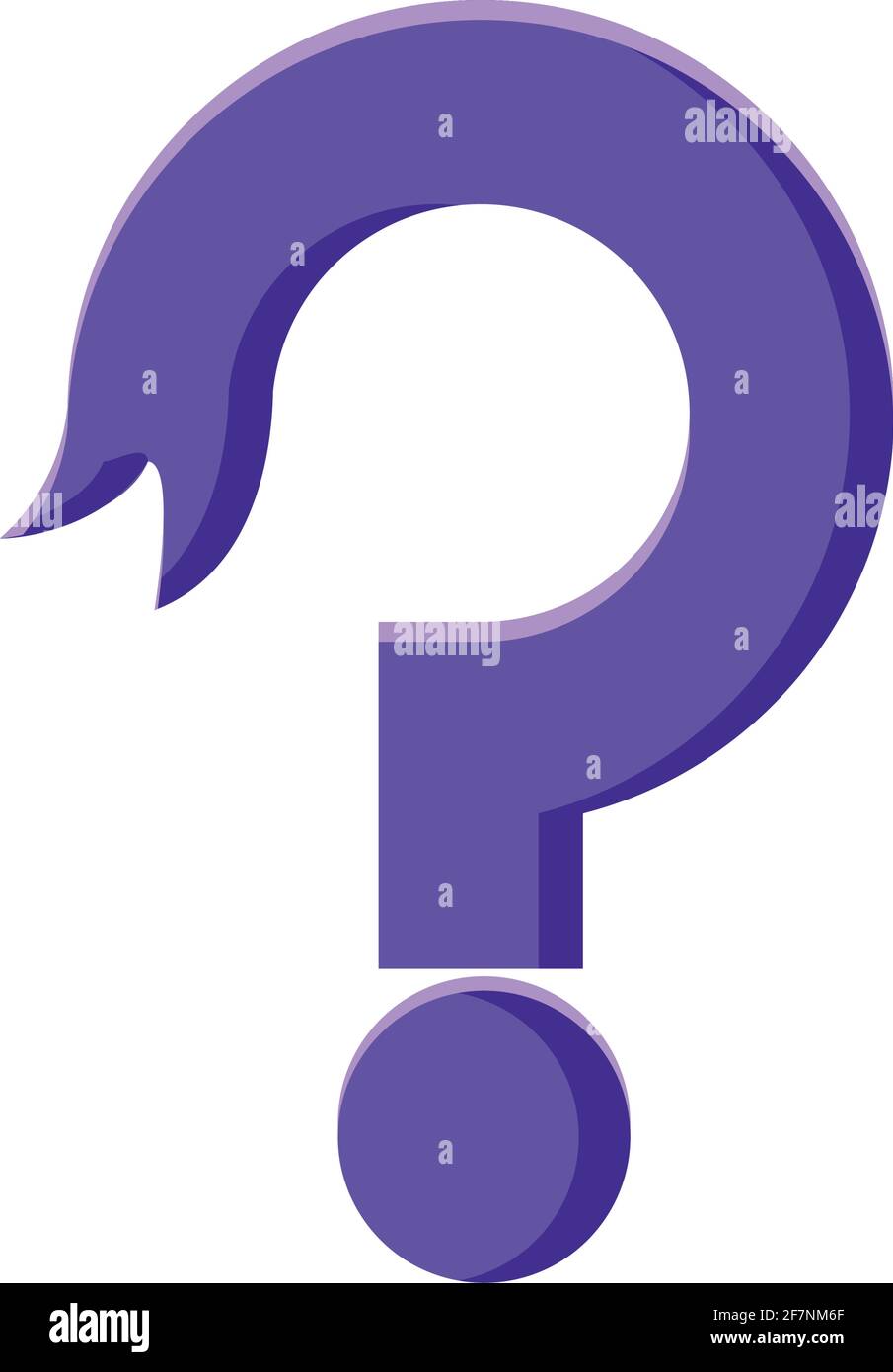 Purple Question Mark Clipart