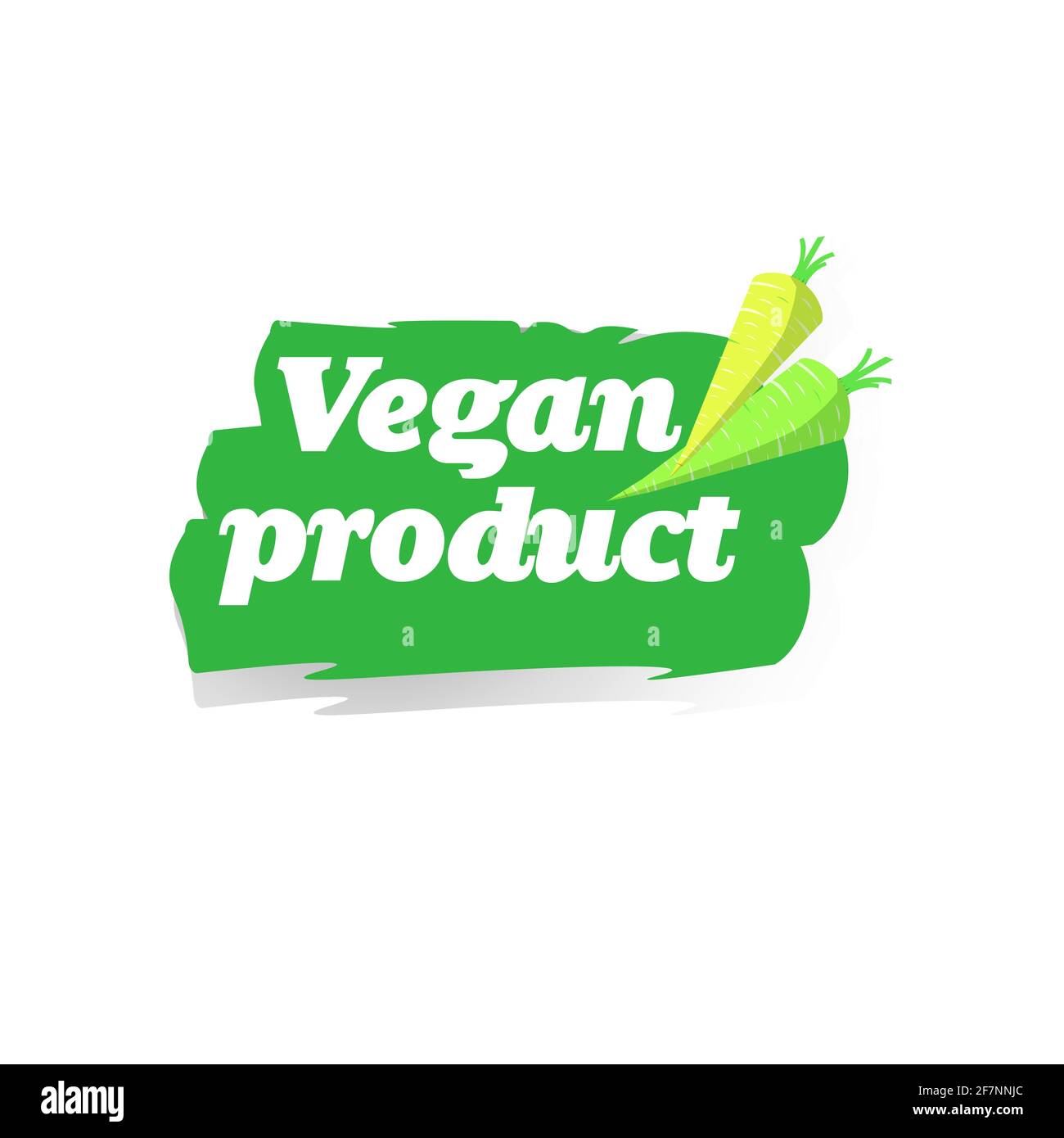 natural organic healthy vegan product logo fresh food sticker emblem ...