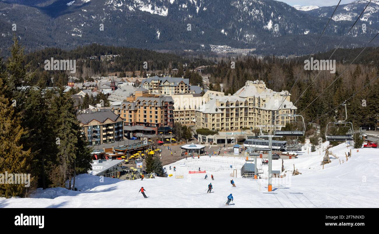 Whistler ski chalet hi-res stock photography and images - Alamy