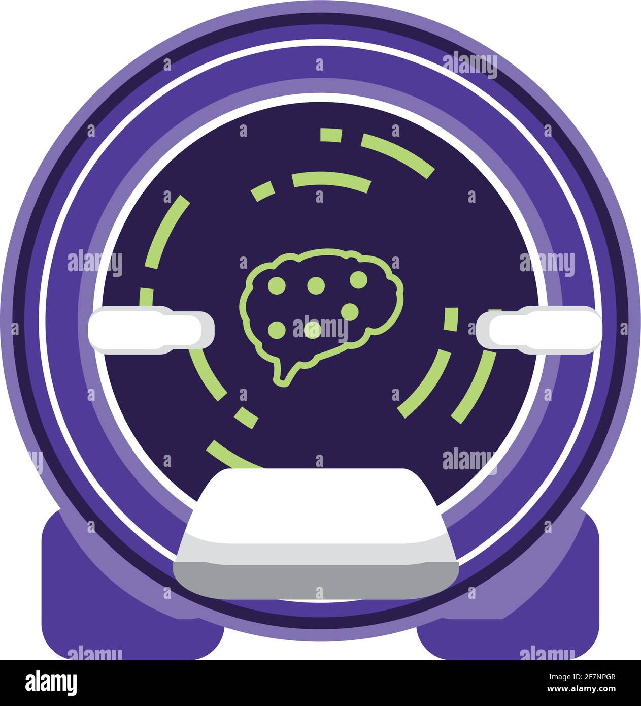 scanning human brain Stock Vector Image & Art - Alamy