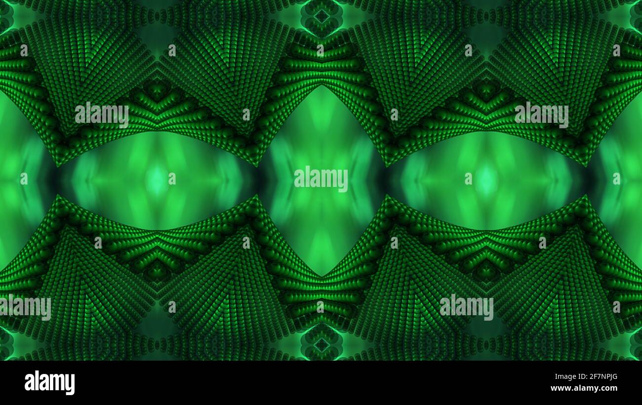 Abstract textured symmetrical green background. Design, art Stock Photo ...