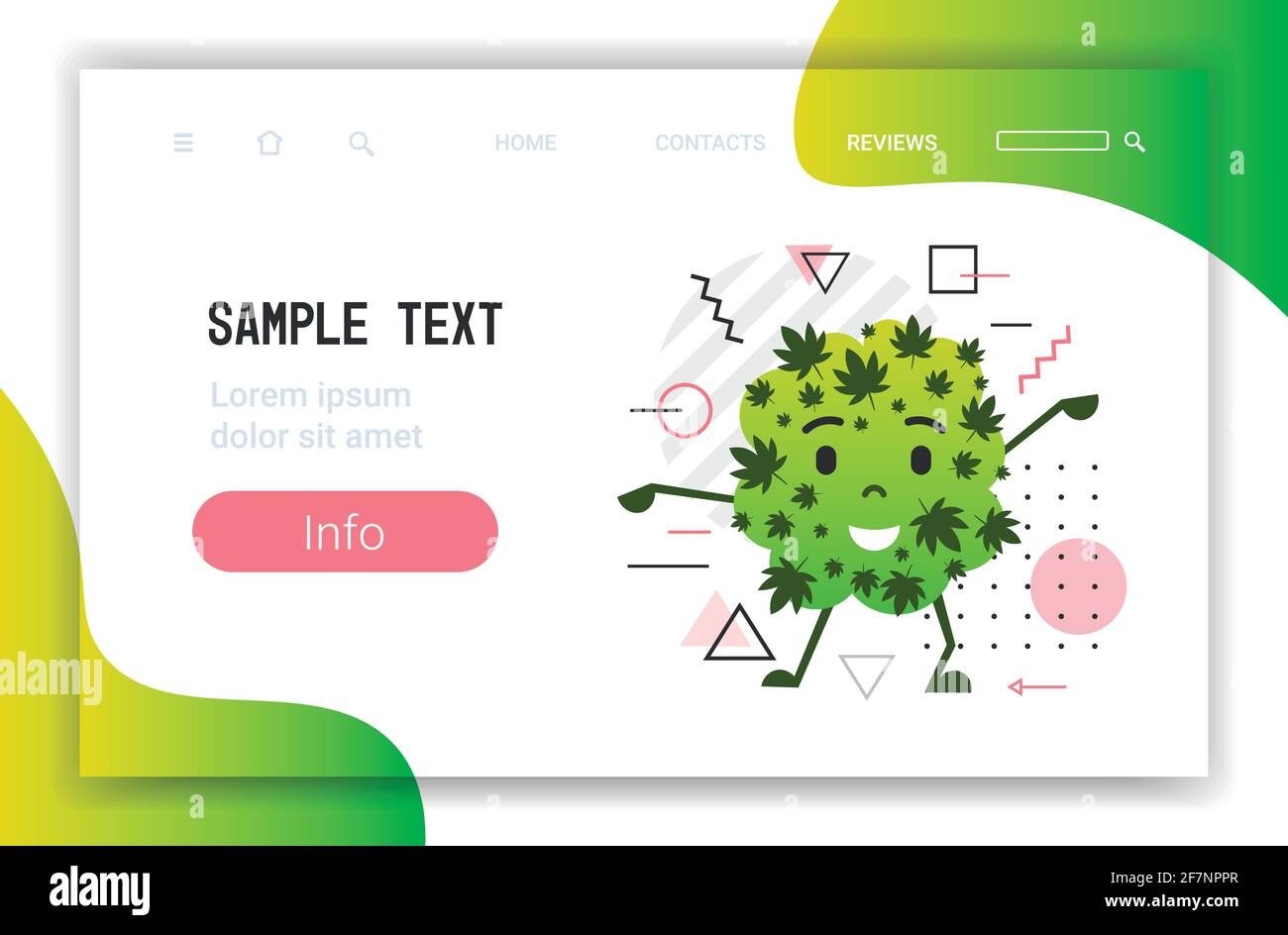 cute smiling cannabis weed bud cartoon character medical marijuana drug ...