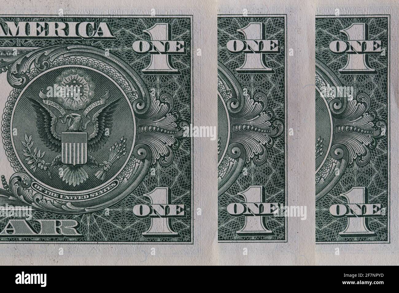 Us banknotes reverse hi-res stock photography and images - Alamy