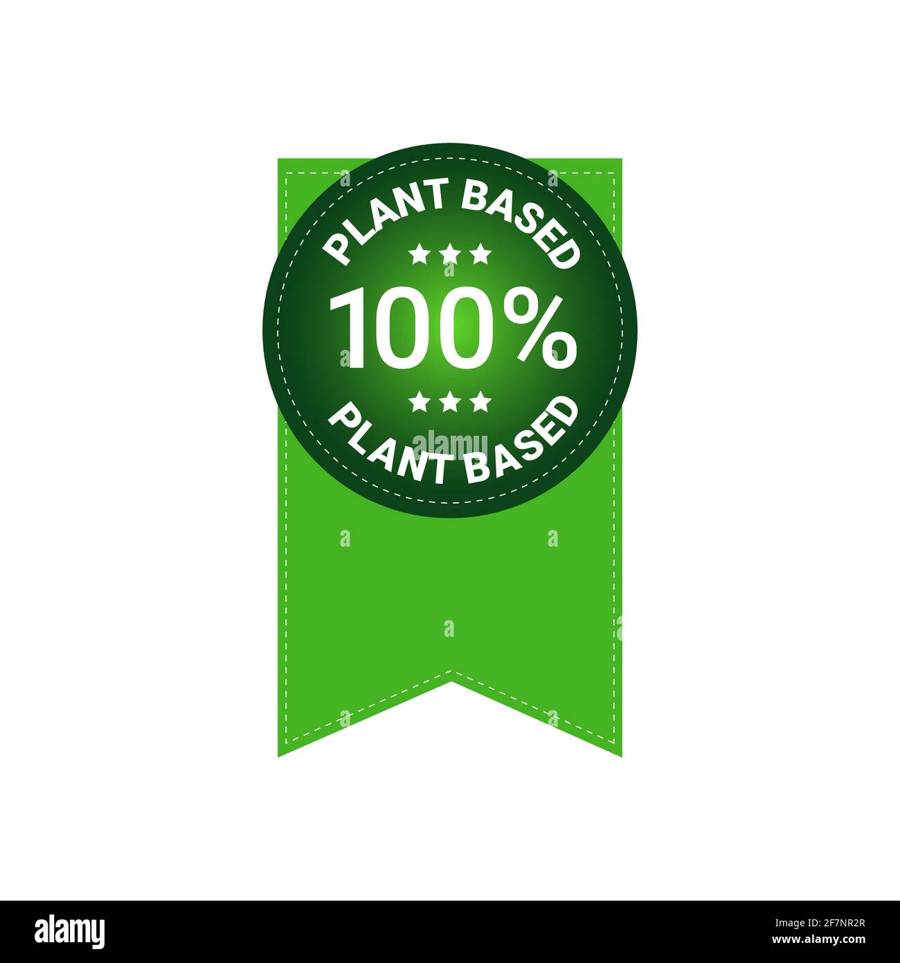 plant based natural product sticker organic healthy vegan market logo ...