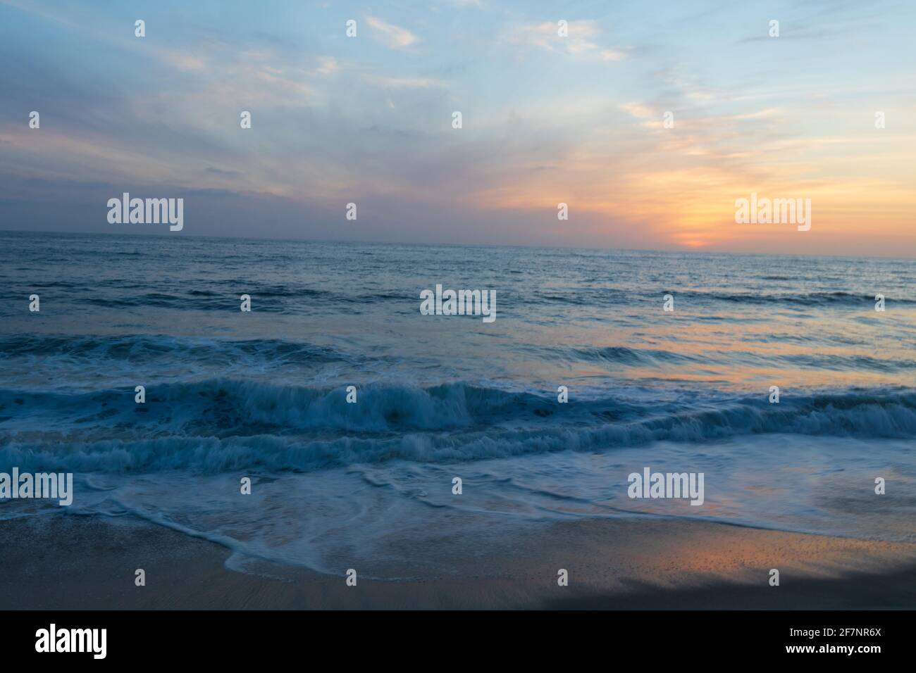 Real Beach Sunset