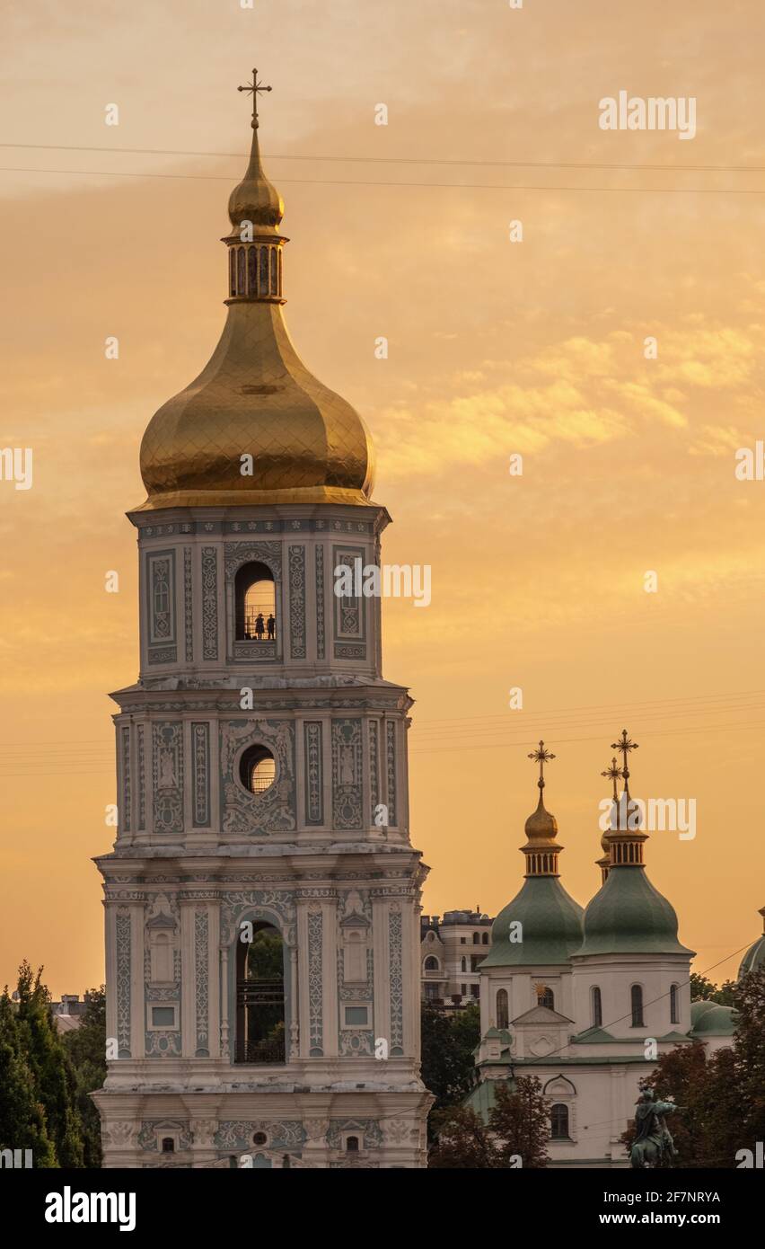 Cathedral tower silhouette hi-res stock photography and images - Alamy