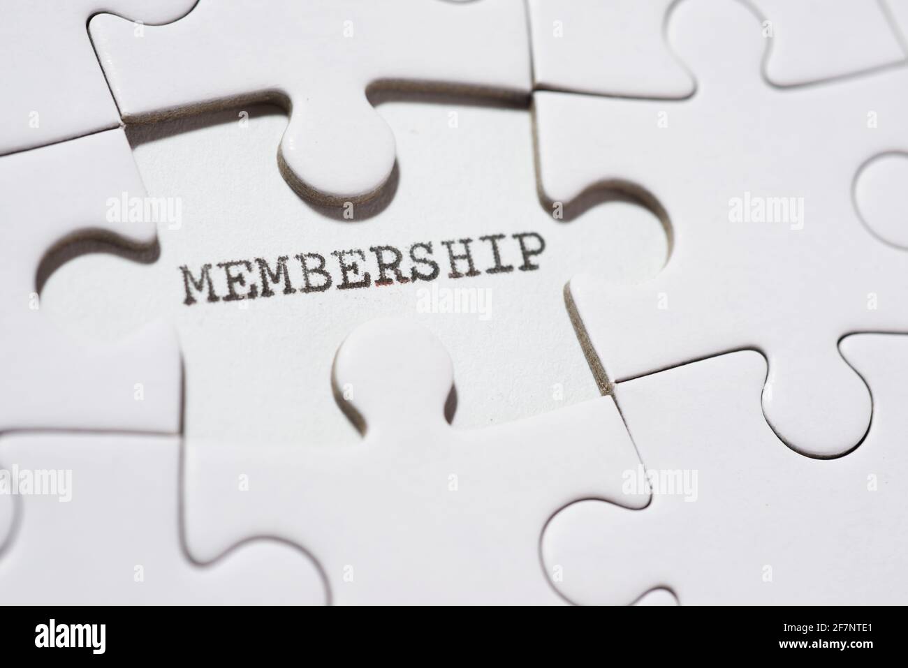 Membership word written with a typewriter Stock Photo - Alamy