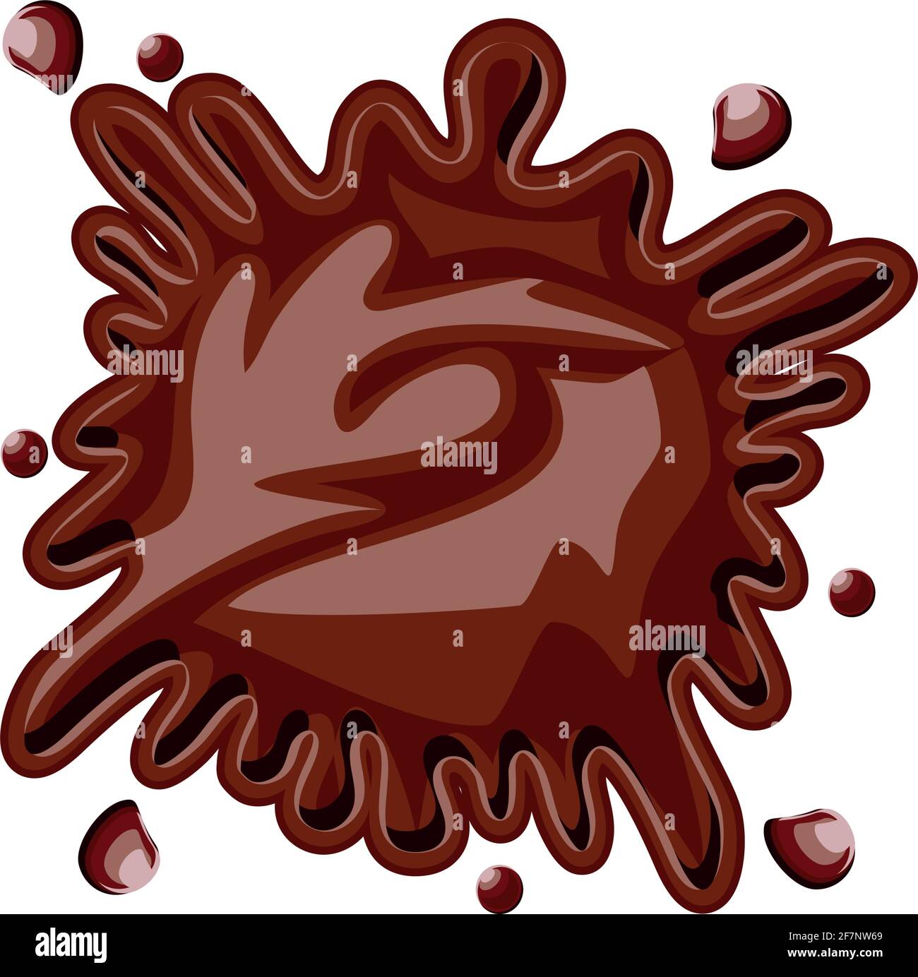 sweet chocolate liquid Stock Vector Image & Art - Alamy