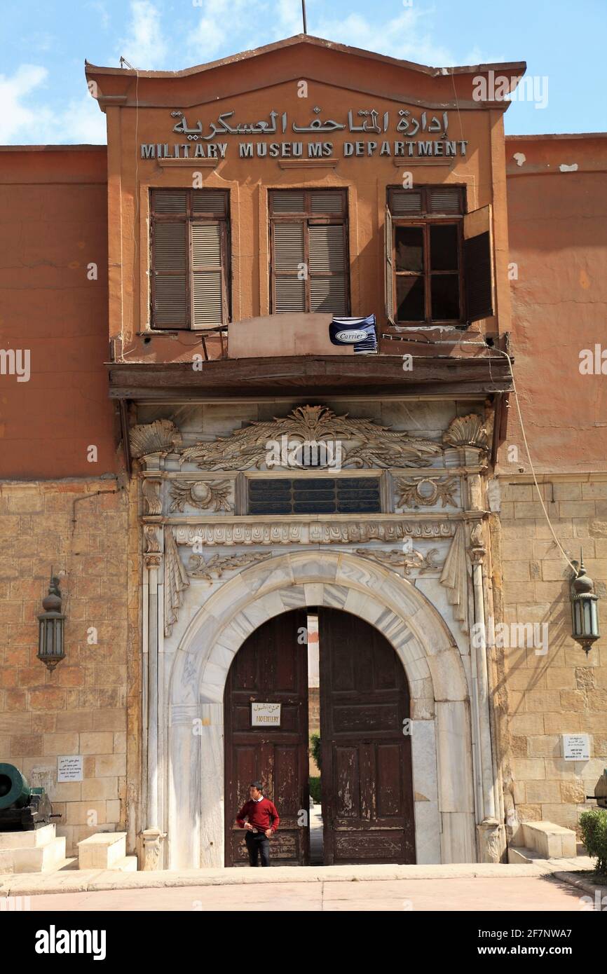The Egyptian Military Museum is located inside the fortress. The ...